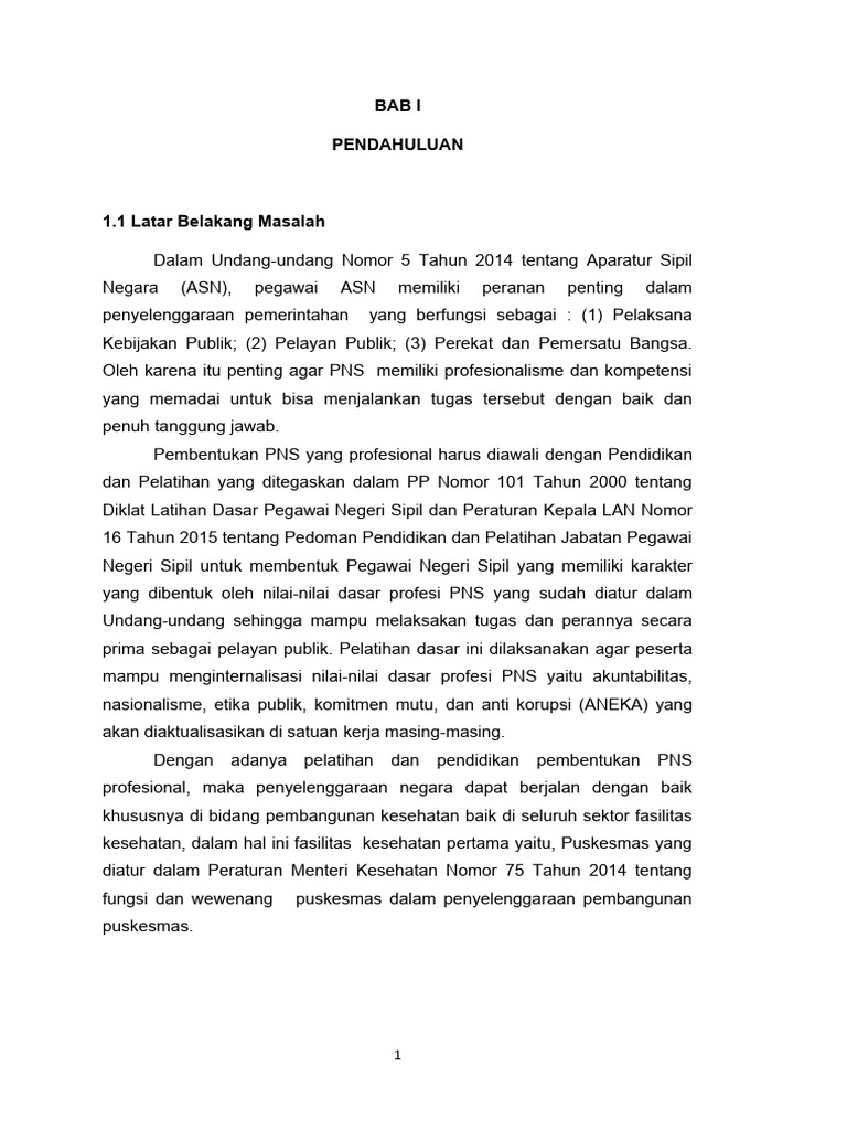 Rancangan Aktualisasi Deni | PDF