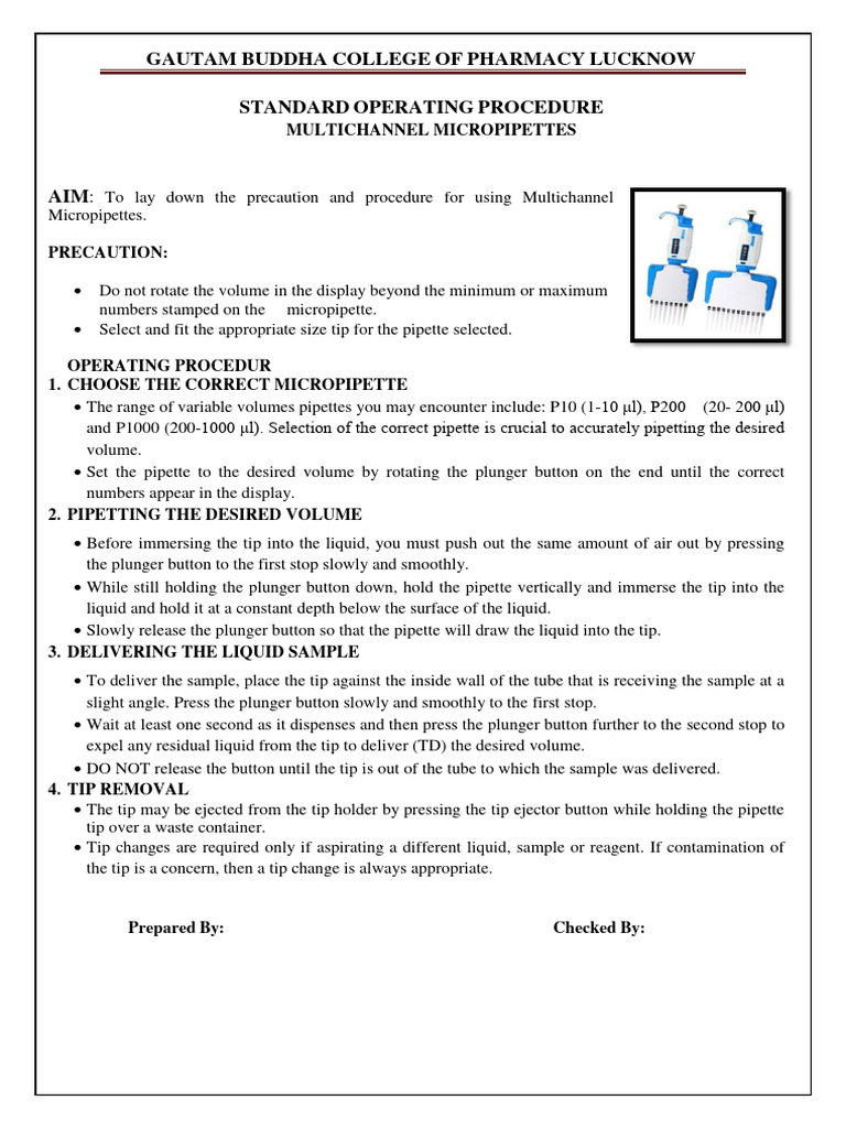 All LAB SOP 2 | PDF | Filtration | Ph