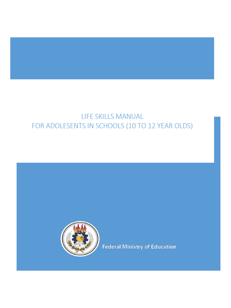 Life Skills Manual for Adolescents | PDF | Negotiation | Communication