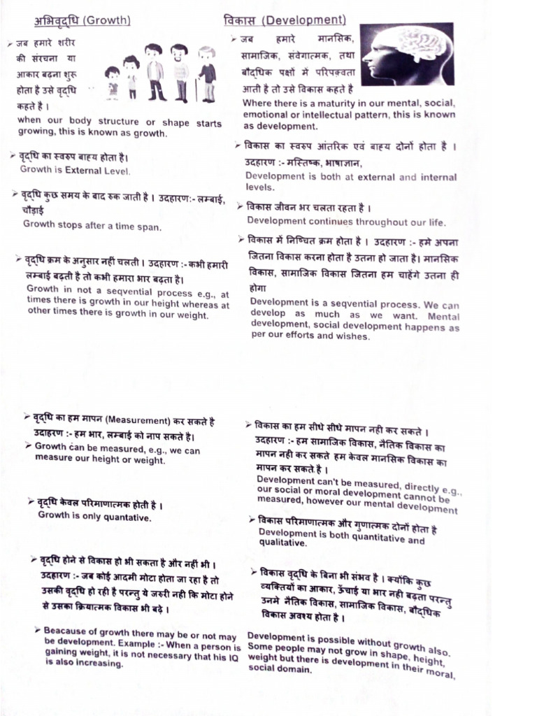 CTET Paper 1 Important Questions | PDF