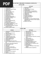 MBBS 1st Year Anatomy Short Notes | PDF