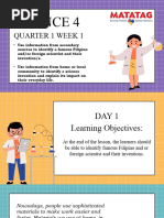 Module 1 Science Inventions Grade 4 Tlwjwa | PDF | Science | Invention