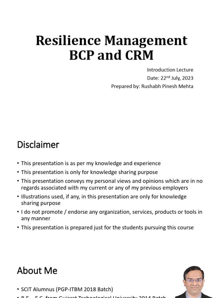 BCMS and BIA - Merged | PDF | Disaster Recovery | Life Cycle Assessment