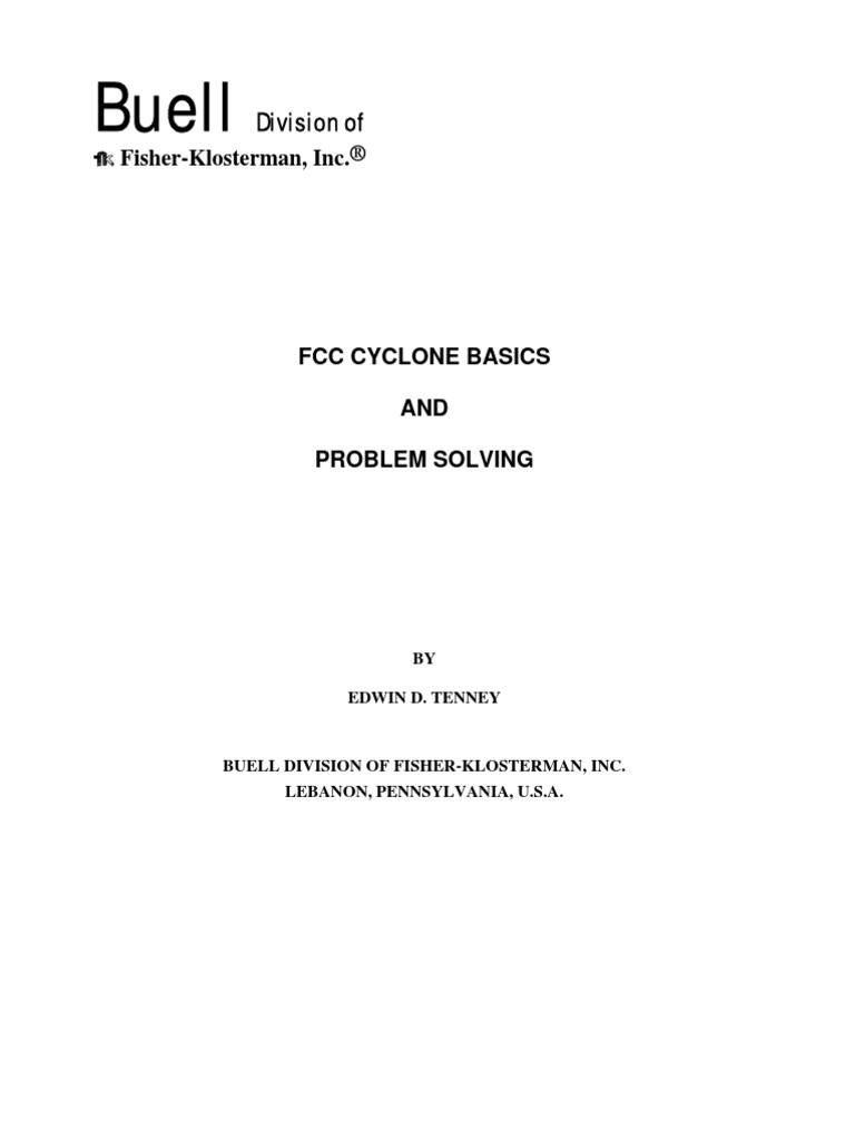 Cyclone Basics-Problem Solving | PDF
