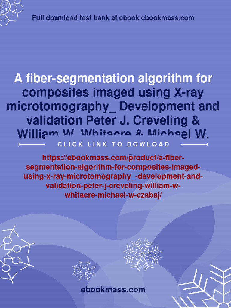 A Fiber-Segmentation Algorithm For | PDF | Image Segmentation | Kalman ... A Fiber-Segmentation Algorithm For | PDF | Image Segmentation | Kalman ...