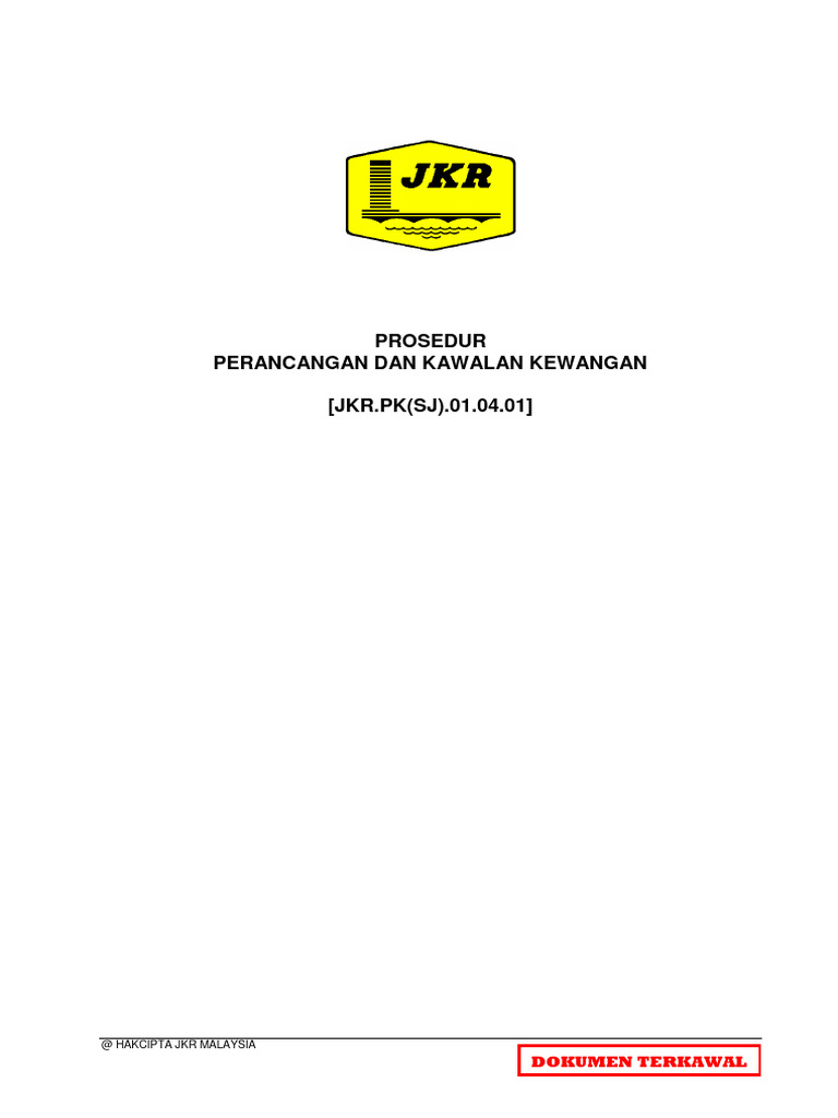 #Prosedur JKR - PK (SJ) .01.04.01-Kewangan | PDF