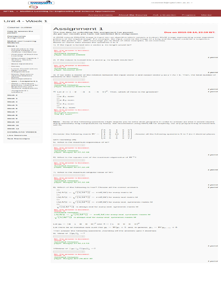 Noc19 cs82 Assignment Week 1 | PDF