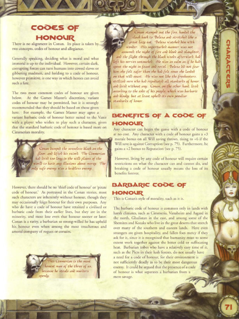 Code of Honour | PDF