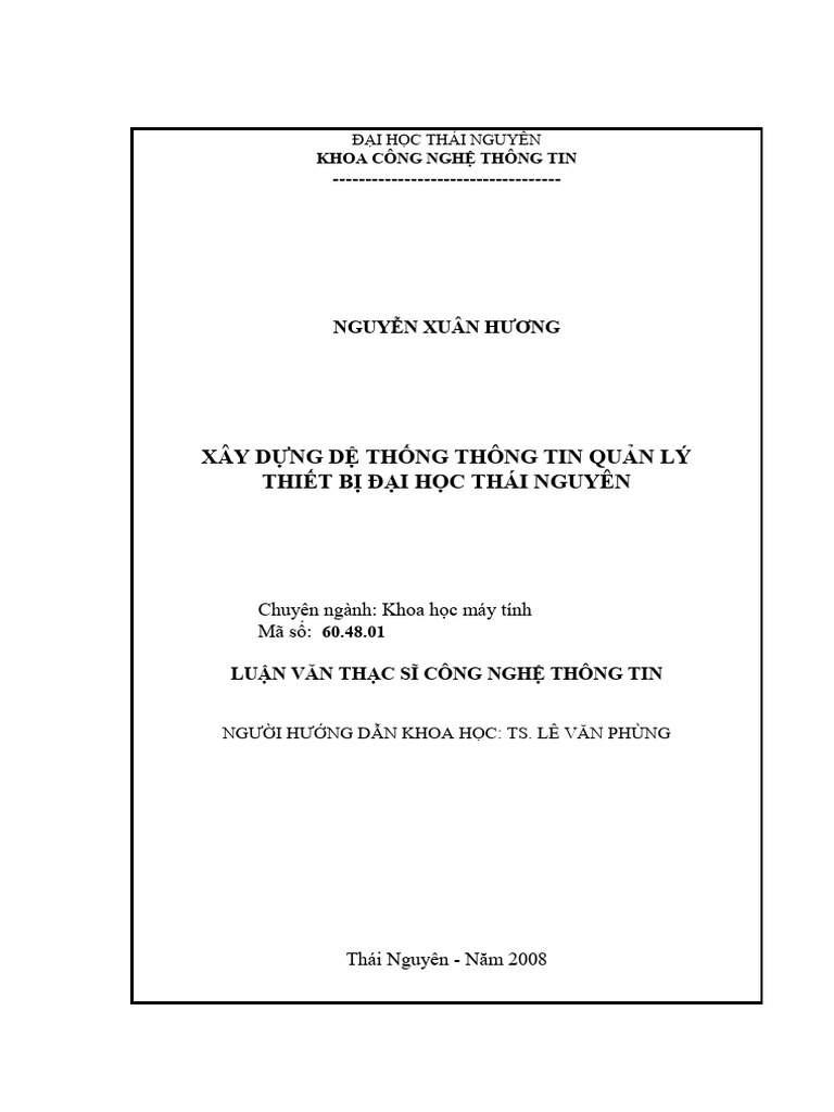 (123doc) - Xay-Dung-De-Thong-Thong-Tin-Quan-Ly-Thiet-Bi-Dai-Hoc-Thai-Nguyen | PDF