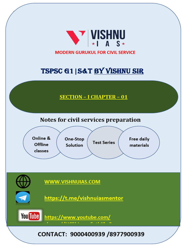 Science & Technology Short Notes | PDF | Agriculture | Electric Vehicle