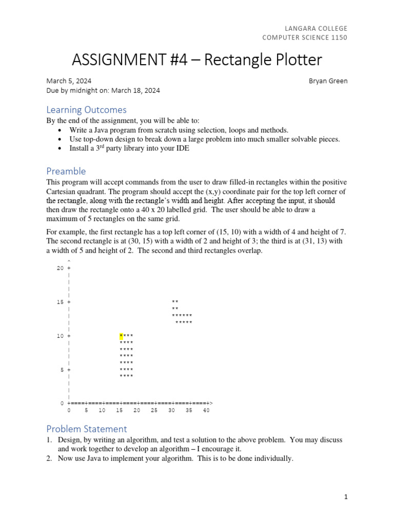 A4-Rectangle Plotter | PDF | Computer File | Programming