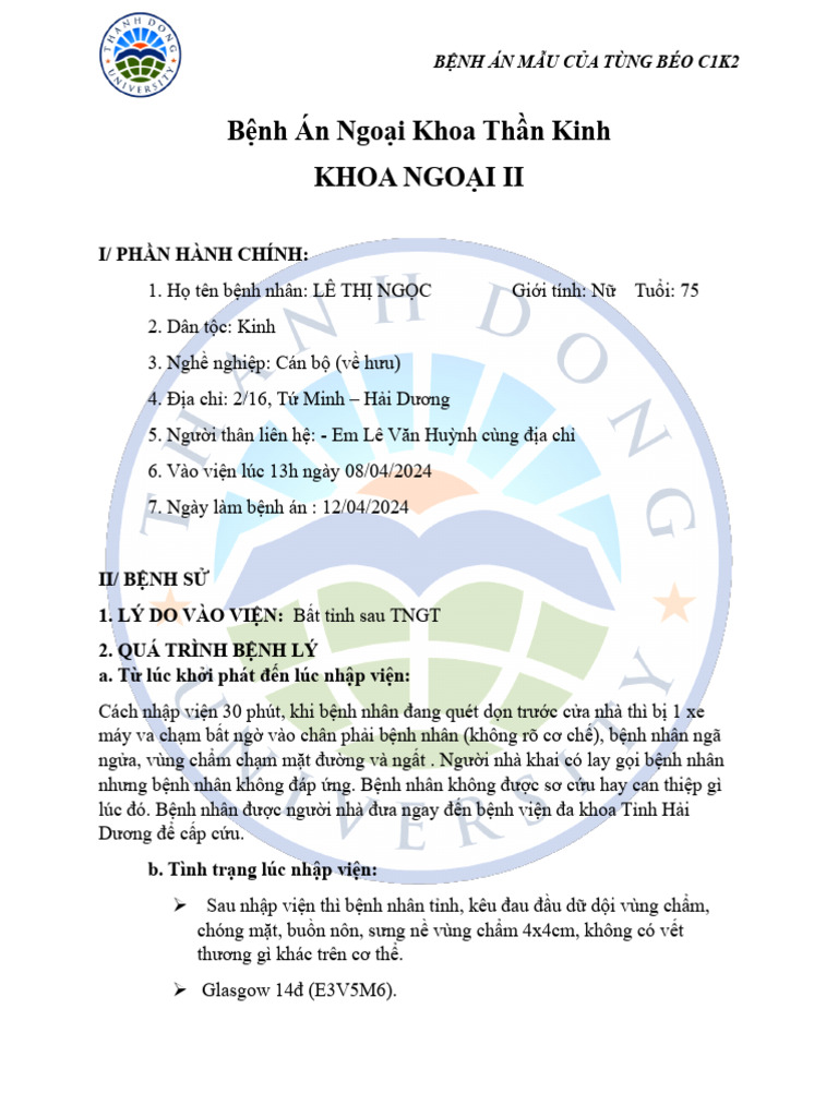 Quang - Ngo I Ii - TNGT | PDF