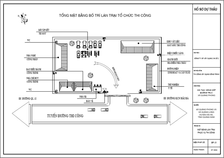 Tuyõn ® Êng Thi C NG: Tæng Mæt B NG Bè Trý L N TR I Tæ Chøc Thi C NG | PDF