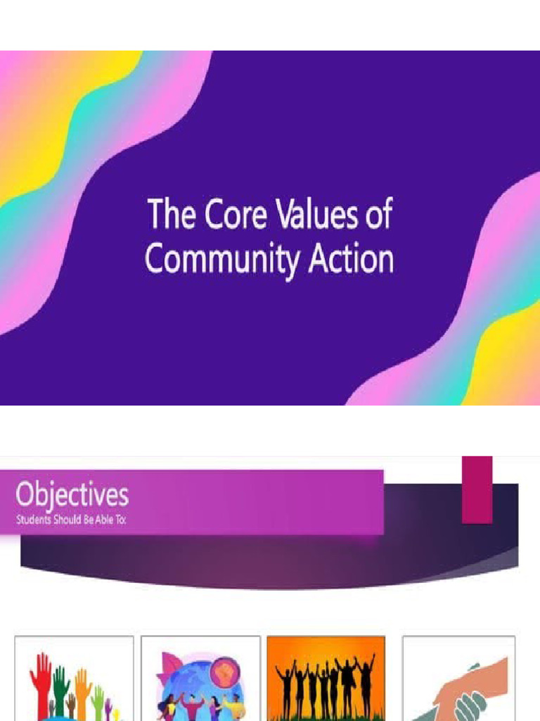Cesc Core Values of Com Initiatives | PDF