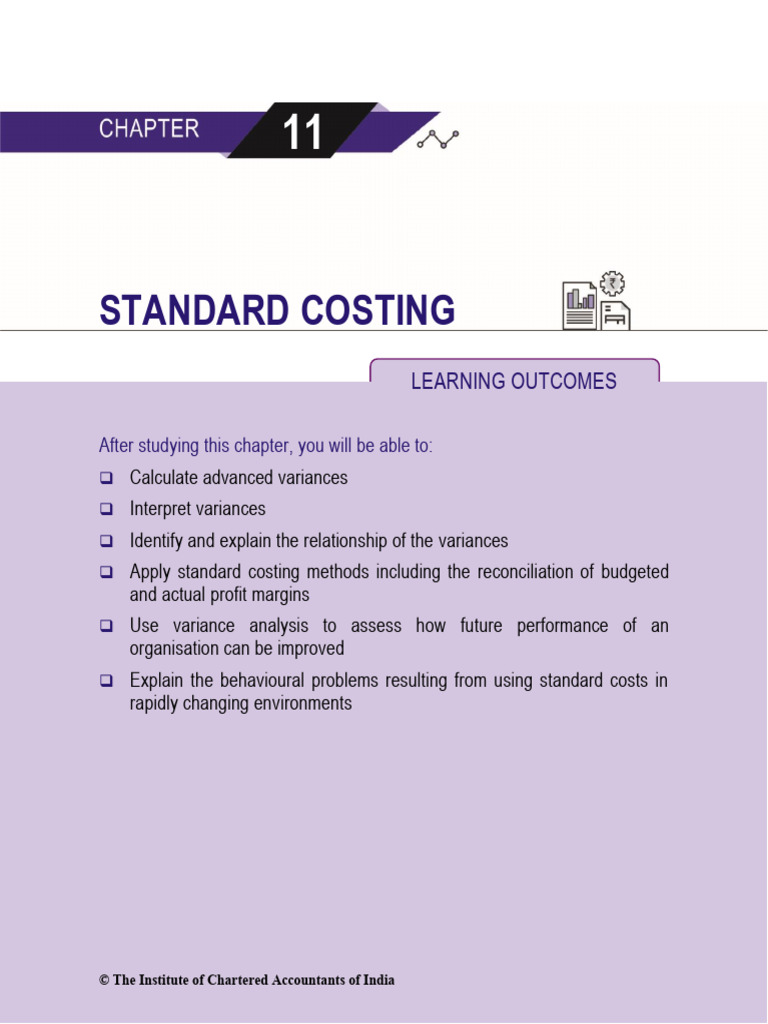 Advanced Variance Analysis in Costing | PDF | Cost Accounting | Profit ...
