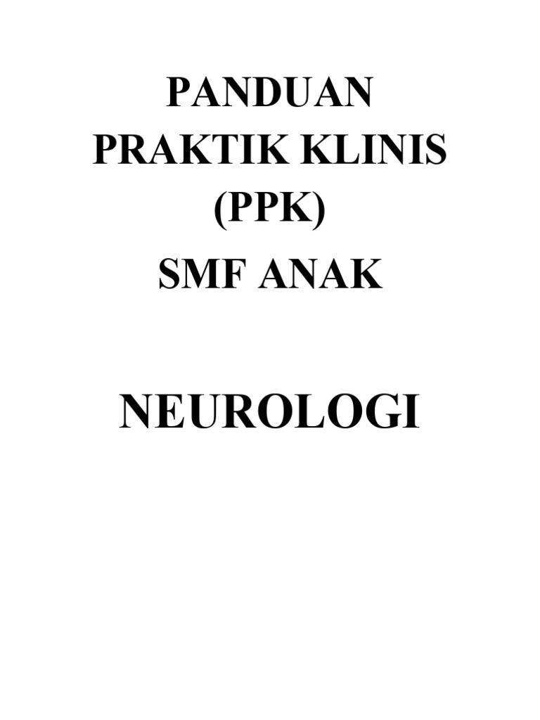 PPK Neurologi | PDF