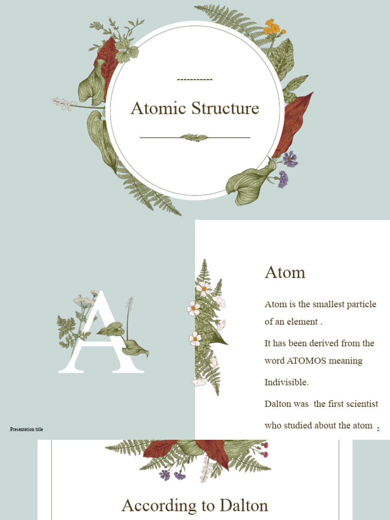 Understanding Atomic Structure Basics | PDF | Atoms | Atomic Nucleus