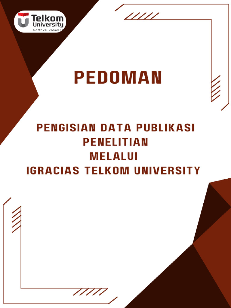 Tata Cara Isi Data Publikasi Penelitian | PDF