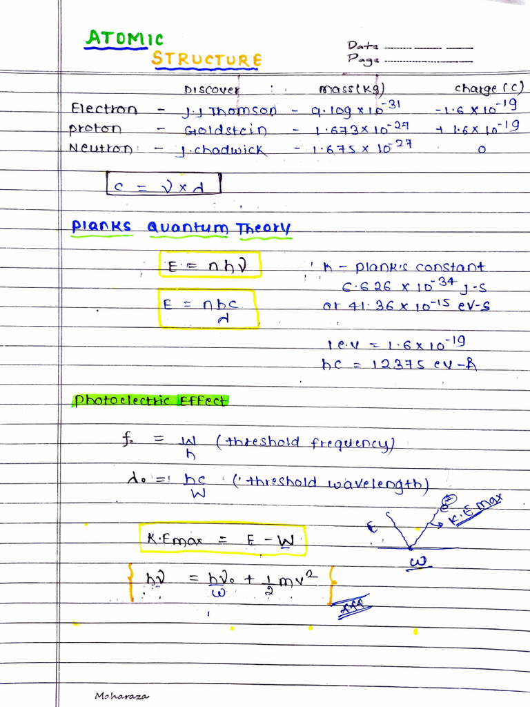 Adobe Scan Atomic Structure | PDF