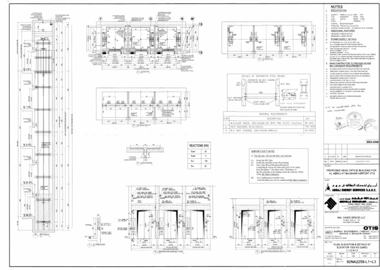 Lift Layout 1 | PDF