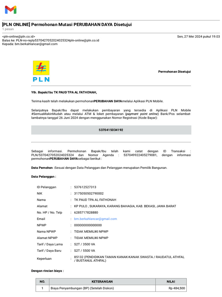 TK Paud Tpa Al Fathonah | PDF