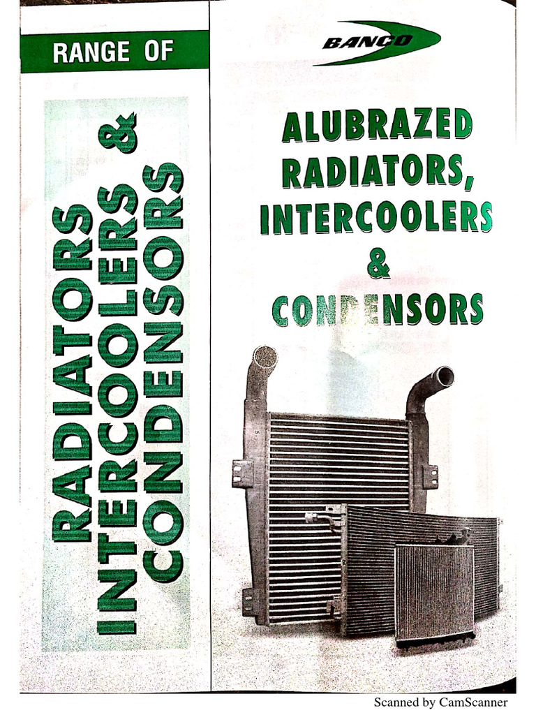 Banco Radiators Photo Catalogue | PDF