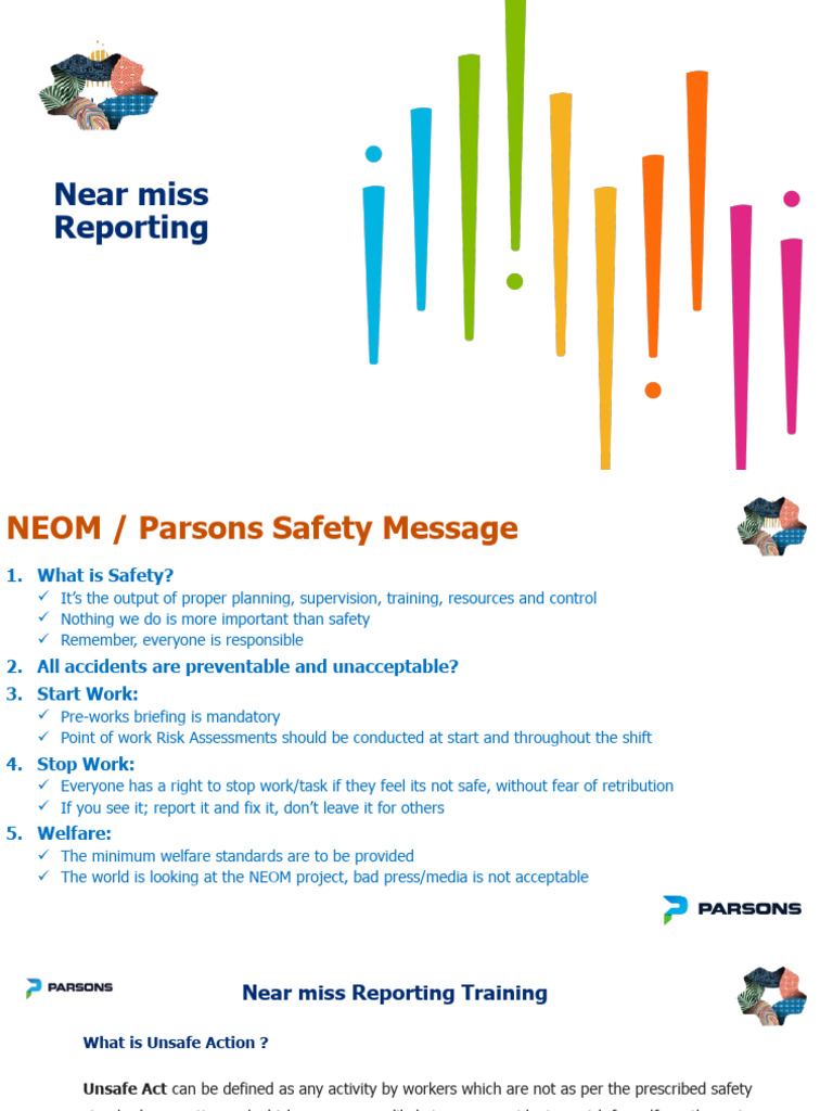 Near Miss Reporting | PDF | Hazards | Personal Protective Equipment