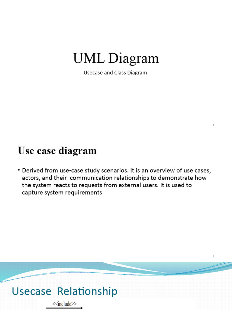 UML Diagram | PDF | Use Case | Class (Computer Programming)