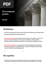 IAS 20 Accounting-For-Government-Grants-And-Disclosure-Of-Government-Assistance | PDF | Finance ...