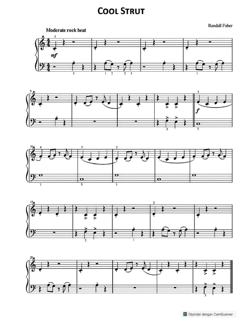 Cool Strut-Randall Faber | PDF