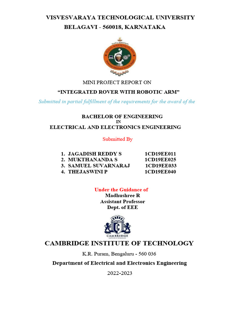 Mini Project Report Reference | PDF | Arduino | Cellular Network