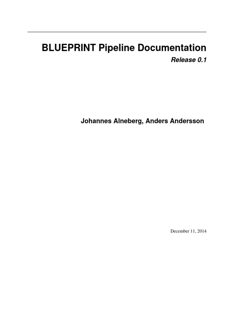1 Blueprint-Pipeline | PDF | Computing | Information Science 1 Blueprint-Pipeline | PDF | Computing | Information Science