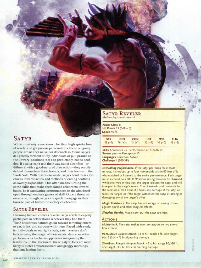 Satyrs | PDF | Military | Projectile Weapons