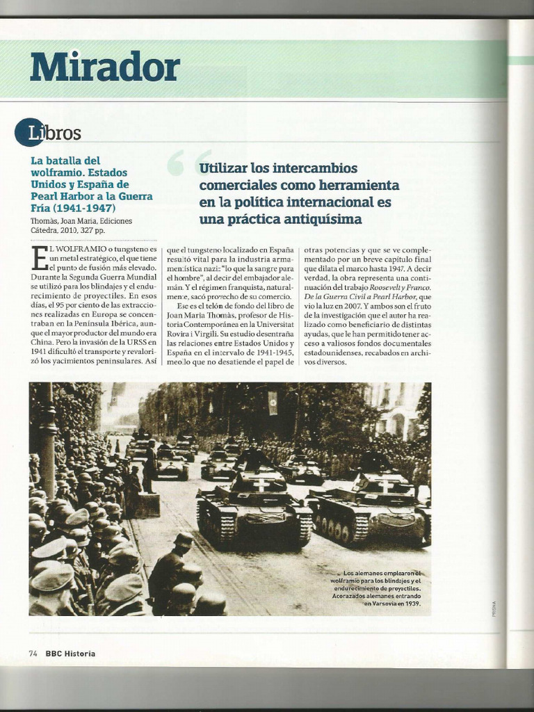 Joan Maria Thomas La Batalla Del Wolfram | PDF