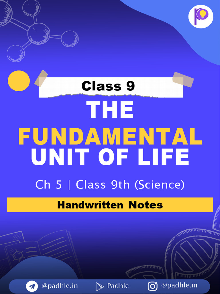 Class 9 Science: Fundamental Unit Notes | PDF