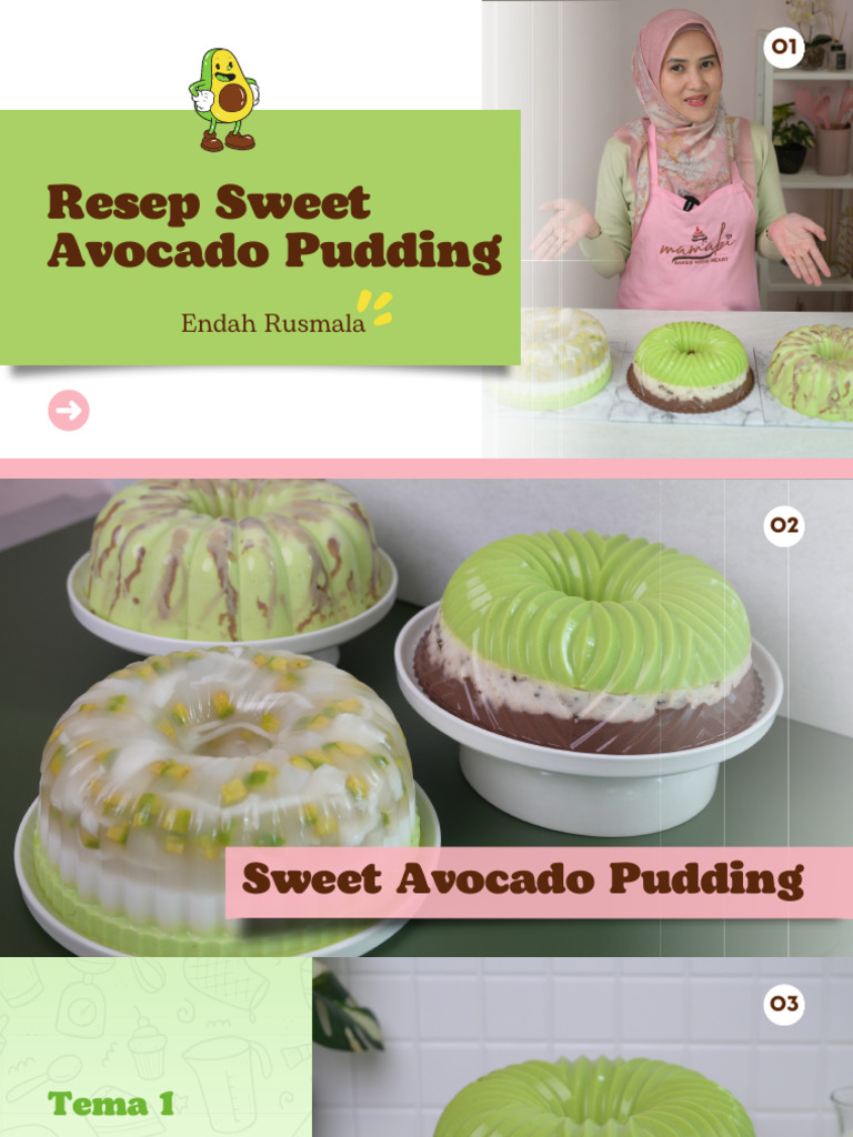 Resep Puding Alpukat Oreo Coklat | PDF