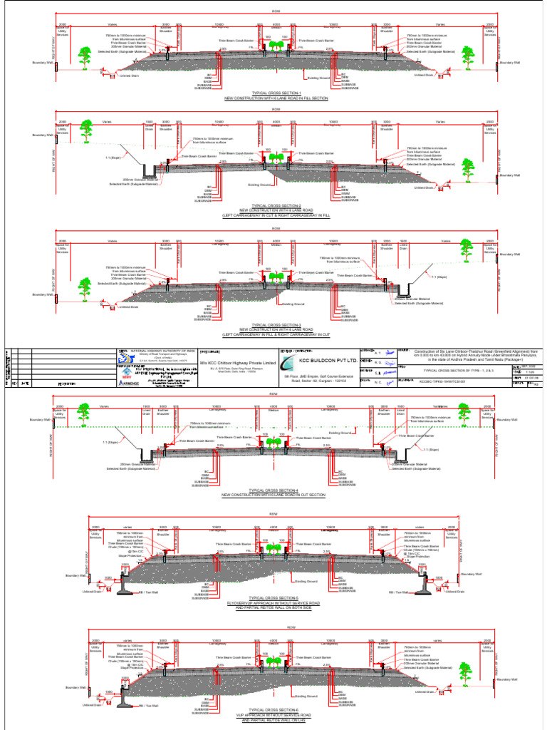4 - TCS Ad TCS Schedule | PDF | Wall | Road
