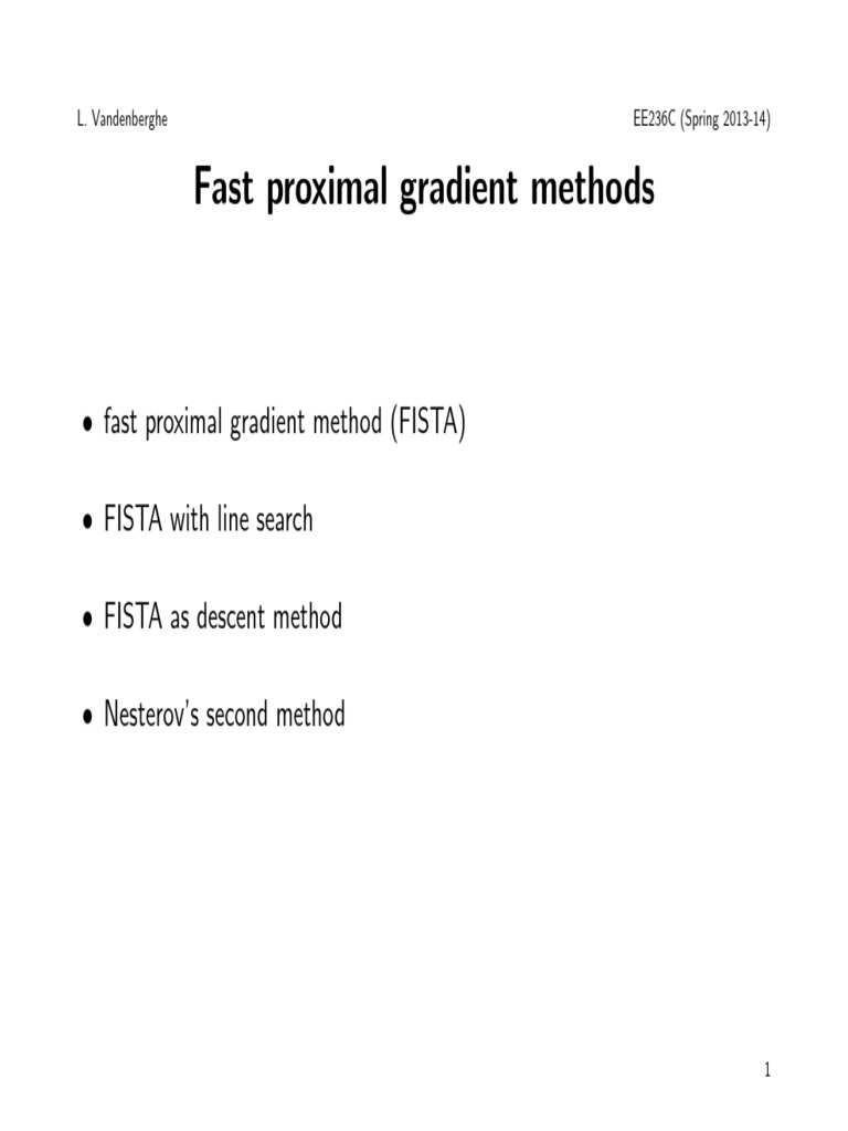 Fista | PDF | Theoretical Computer Science | Algorithms