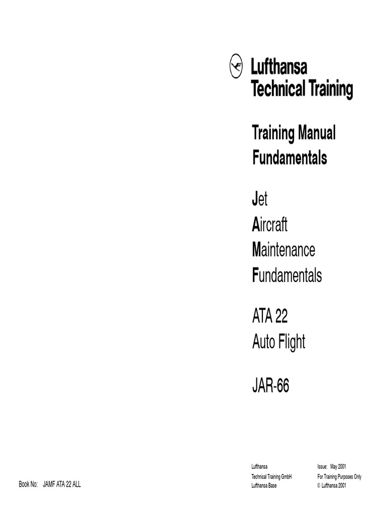 ATA 22-Auto Flight1 | PDF | Aircraft Flight Control System | Aerospace