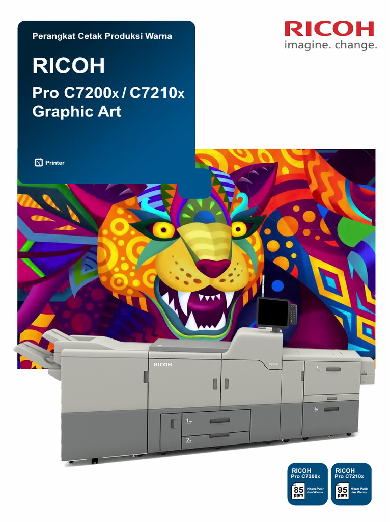 Brosur Ricoh Pro C7200x | PDF