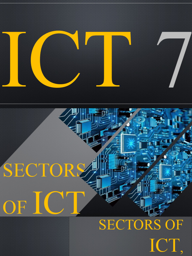 Sectors of ICT | PDF | Telecommunications | The Arts