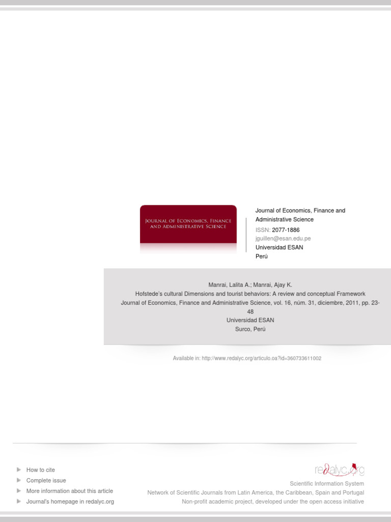 Cultural Impact on Tourist Behavior | PDF | Behavior | Consumer Behaviour