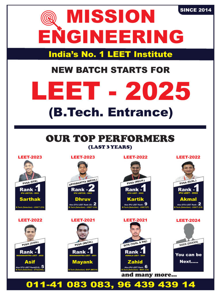 Leet 2025 Brochure Final1 | PDF | Geometry | Engineering