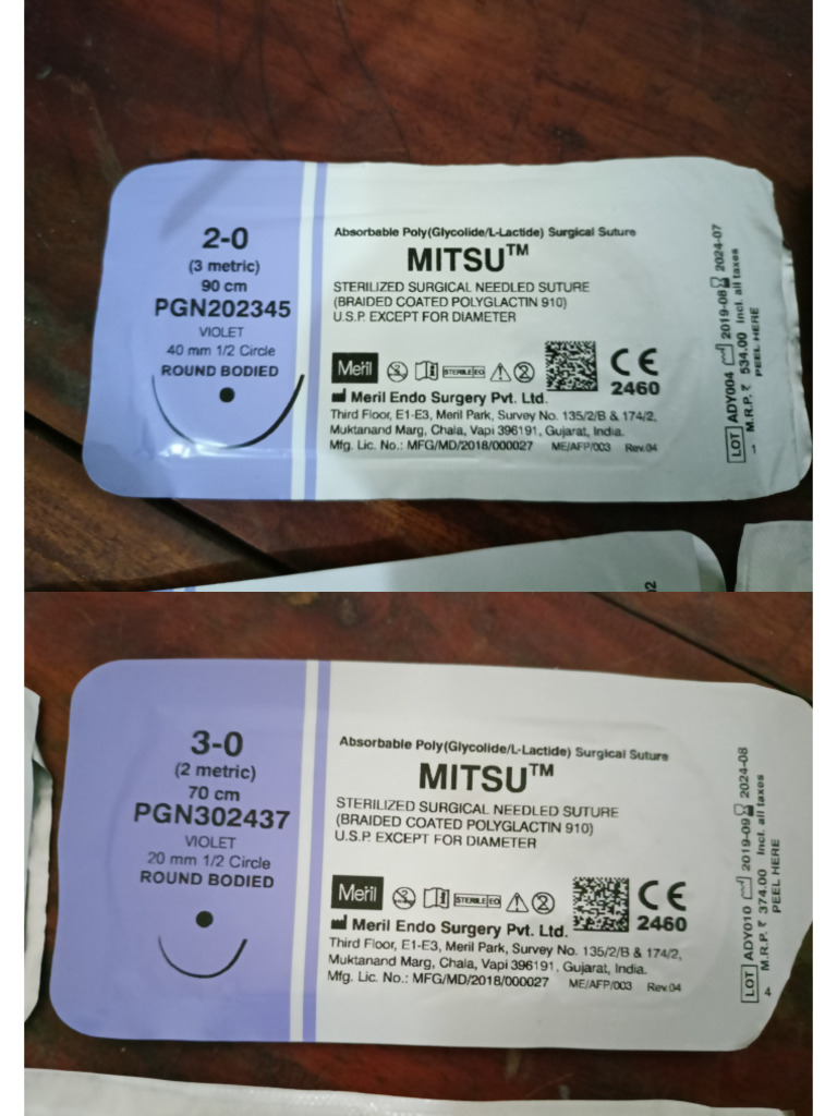 Surgical Sutures For Final Prof | PDF