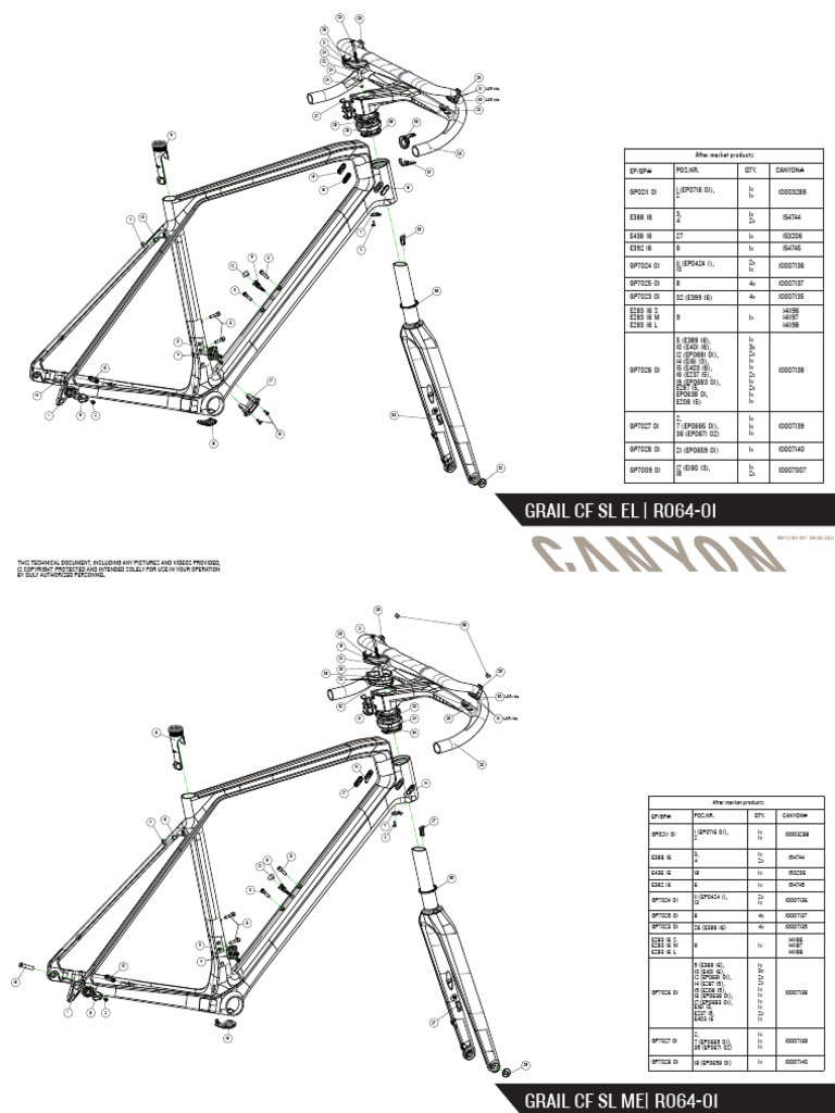 Technical Specs for Bike Assembly | PDF