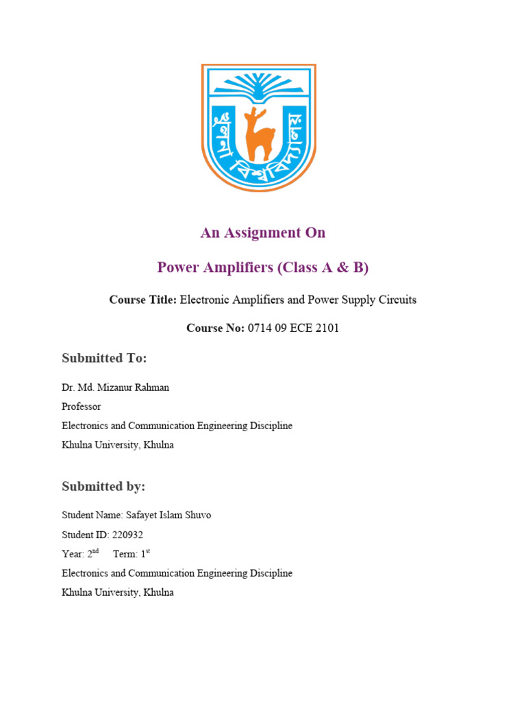 Assignment Cover Pdf 