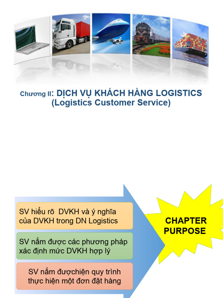 LESSON 2 - Logistics Customer Service | PDF