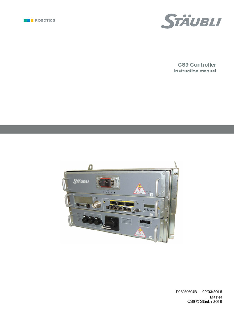 Manual - Controller CS9 | PDF | Power Supply | Standardization