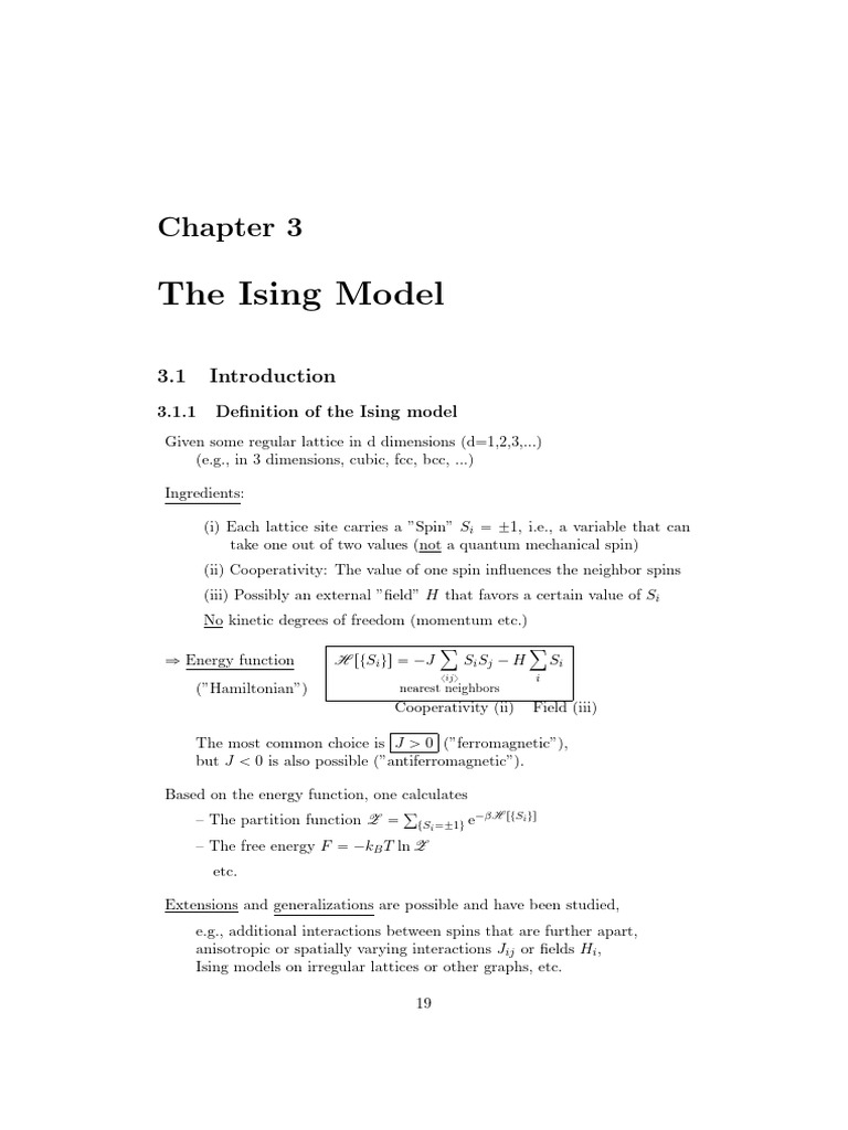 Chap 3 | PDF | Phase Transition | Physical Sciences