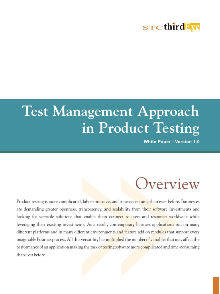 Optimizing Product Testing Management | PDF